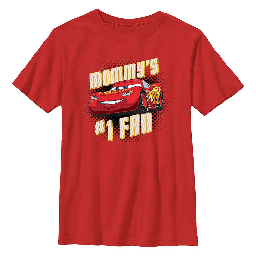 Disney / Pixar's Cars Lightning McQueen Mommy's Number One Fan Boys 6 ...