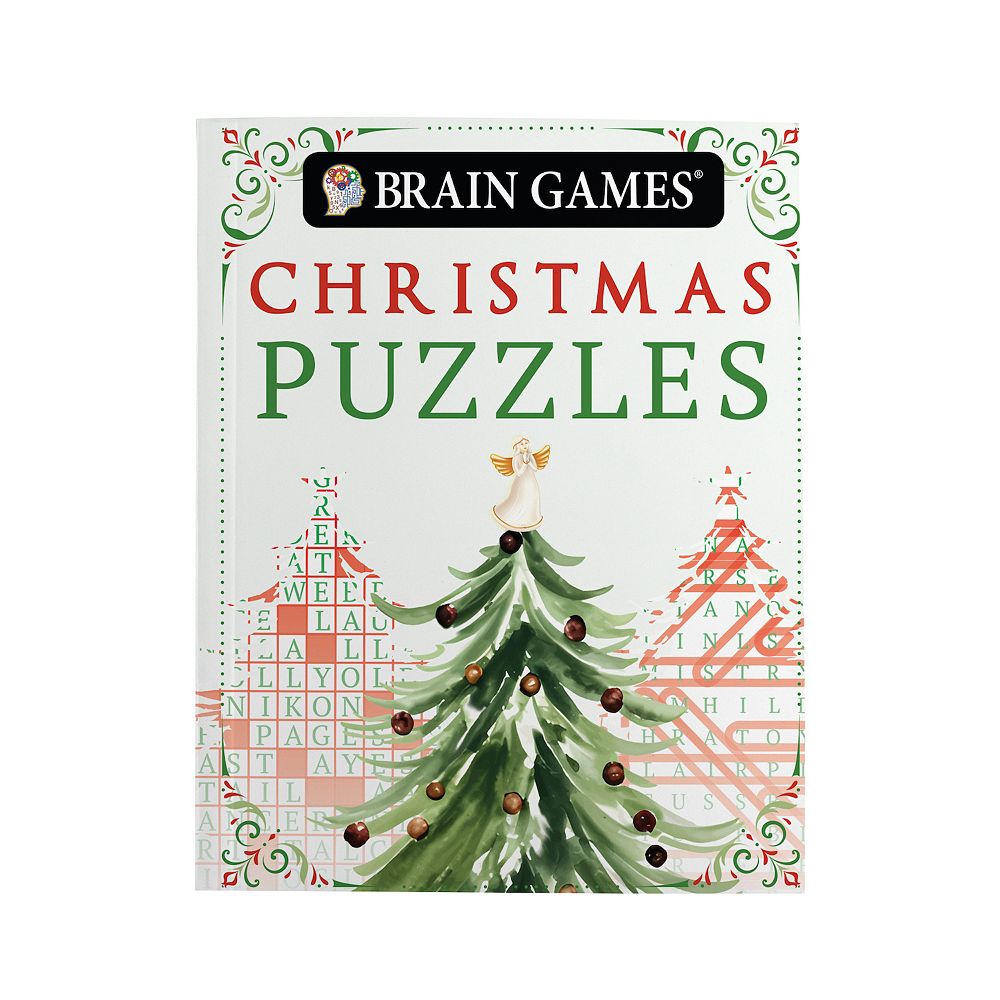 Brain Games Christmas Puzzles Activity Book