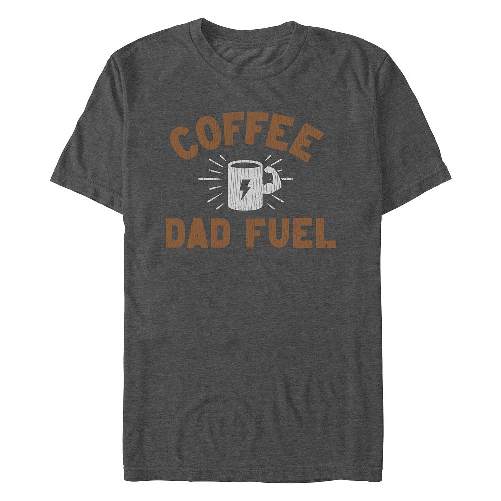Men's Coffee Dad Fuel Graphic Tee