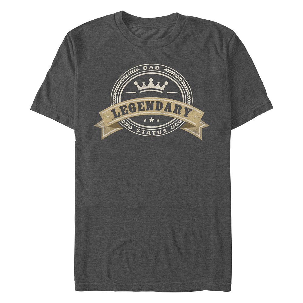 Men's Legendary Dad Status Graphic Tee