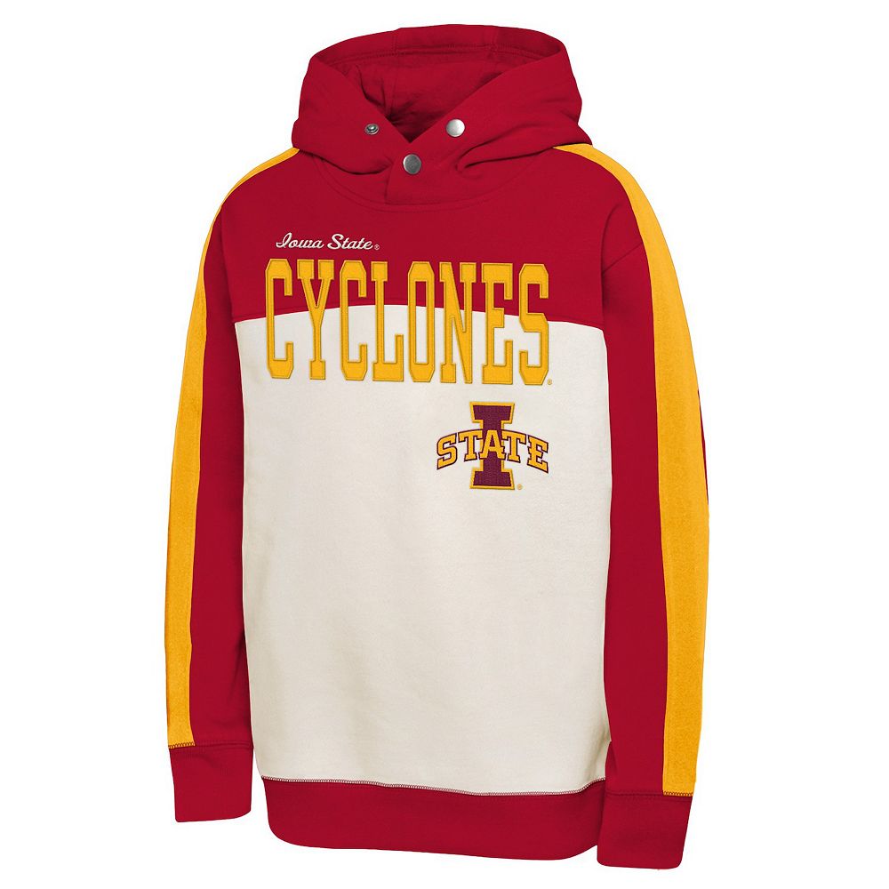 Youth Iowa State Cyclones We're In There Colorblock Hoodie