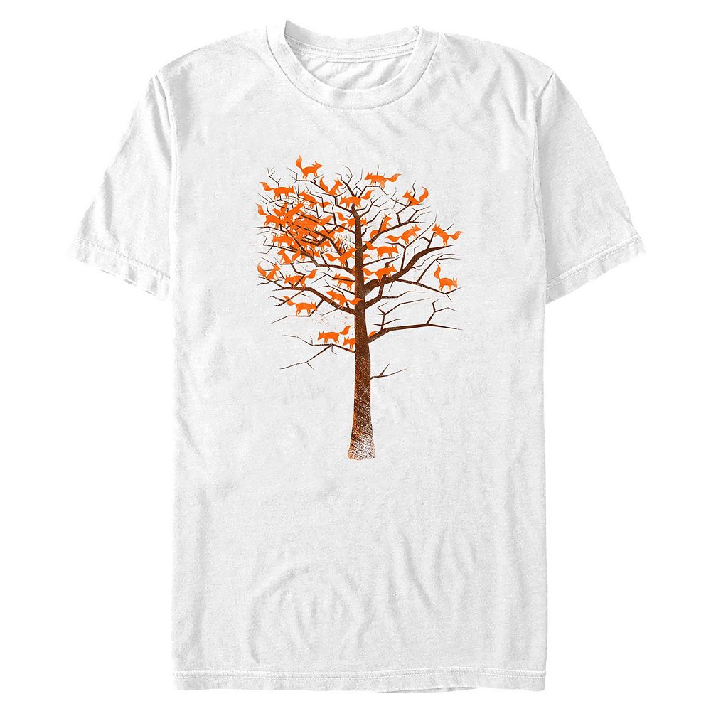 Big & Tall Fox Tree Graphic Tee