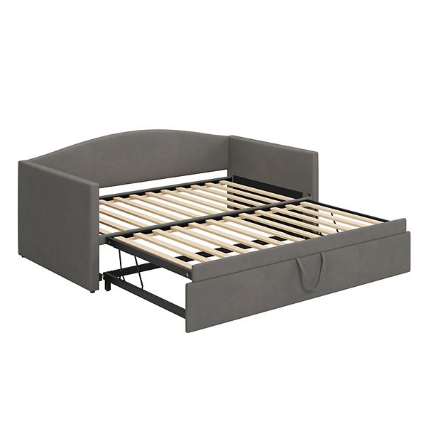 Merax Twin Size Daybed with Extended Pop Up Trundle