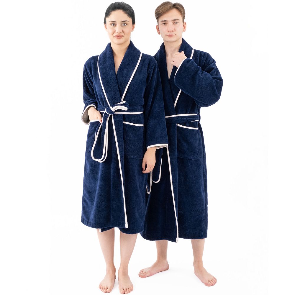Adult American Soft Linen Luxury Ultra Soft & Cozy Bathrobe