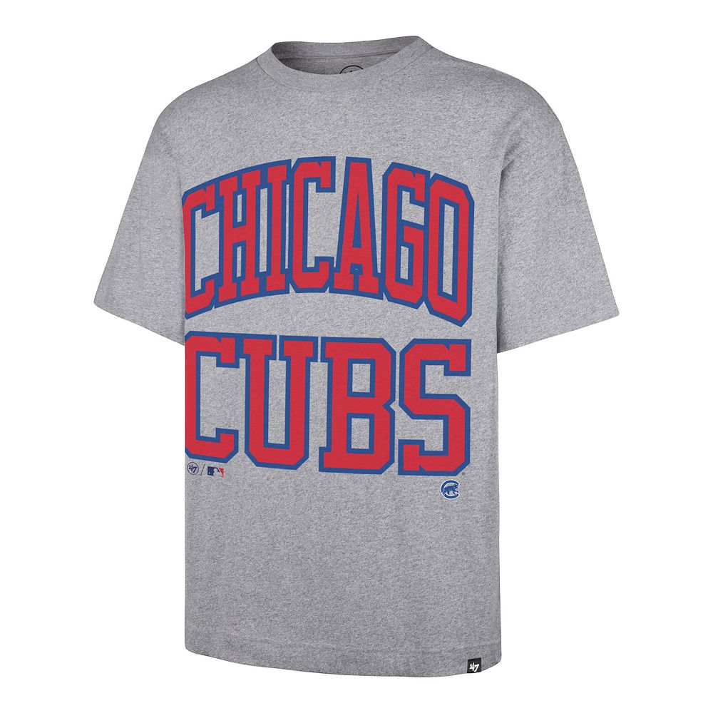 Men's '47 Brand Chicago Cubs Smoke Stack Foundation Tee
