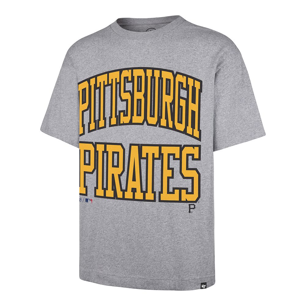 Men's '47 Brand Pittsburgh Pirates Smoke Stack Foundation Tee