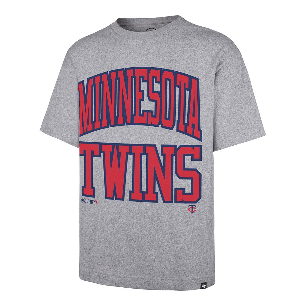Men's '47 Brand Minnesota Twins Smoke Stack Foundation Tee