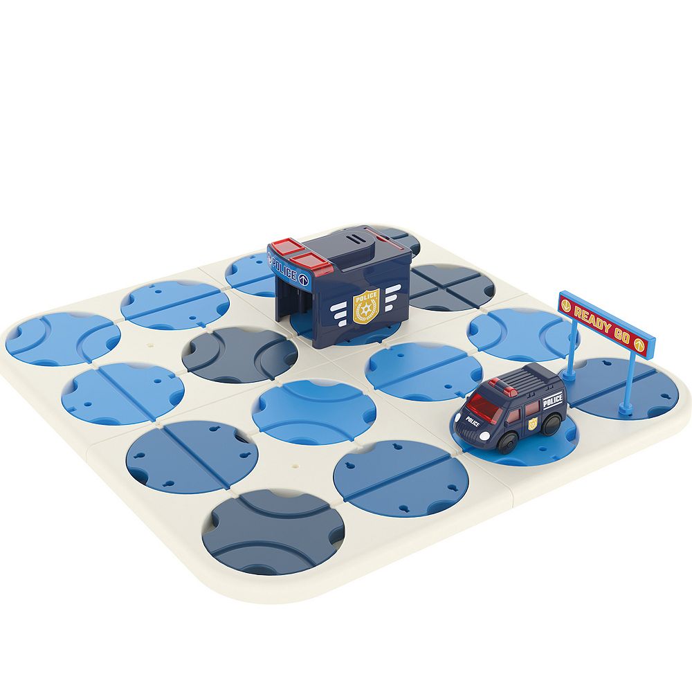 Flipo A-Maze Track DIY Track Maze Set with Battery Powered Vehicle