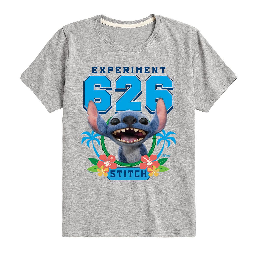 Disney's Lilo & Stitch Live Action Boys 8-20 Experiment 626 Collegiate ...