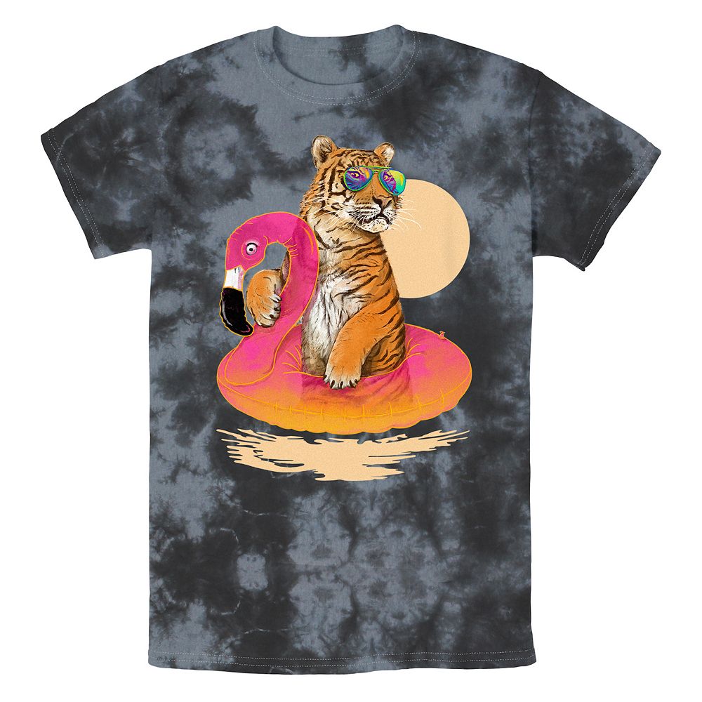 Men's Tiger Chillin' By The Pool Graphic Tee