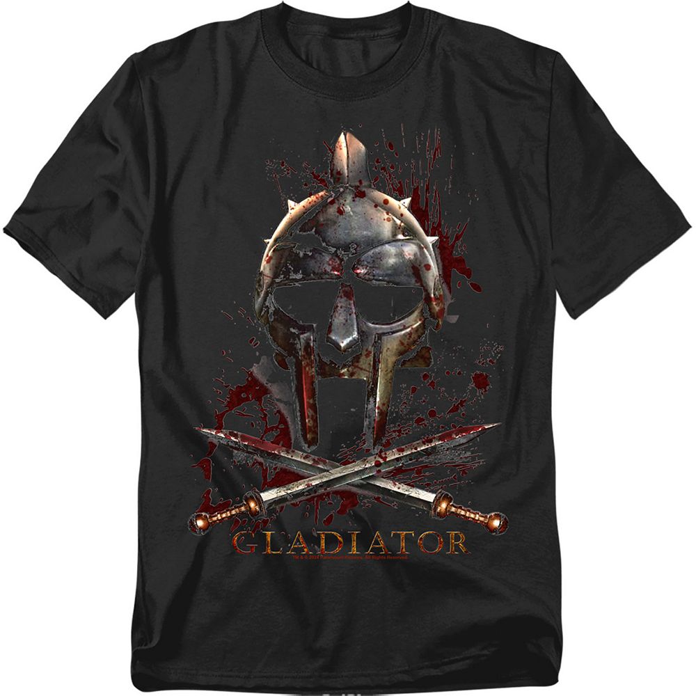 Big & Tall Gladiator Helmet Graphic Tee