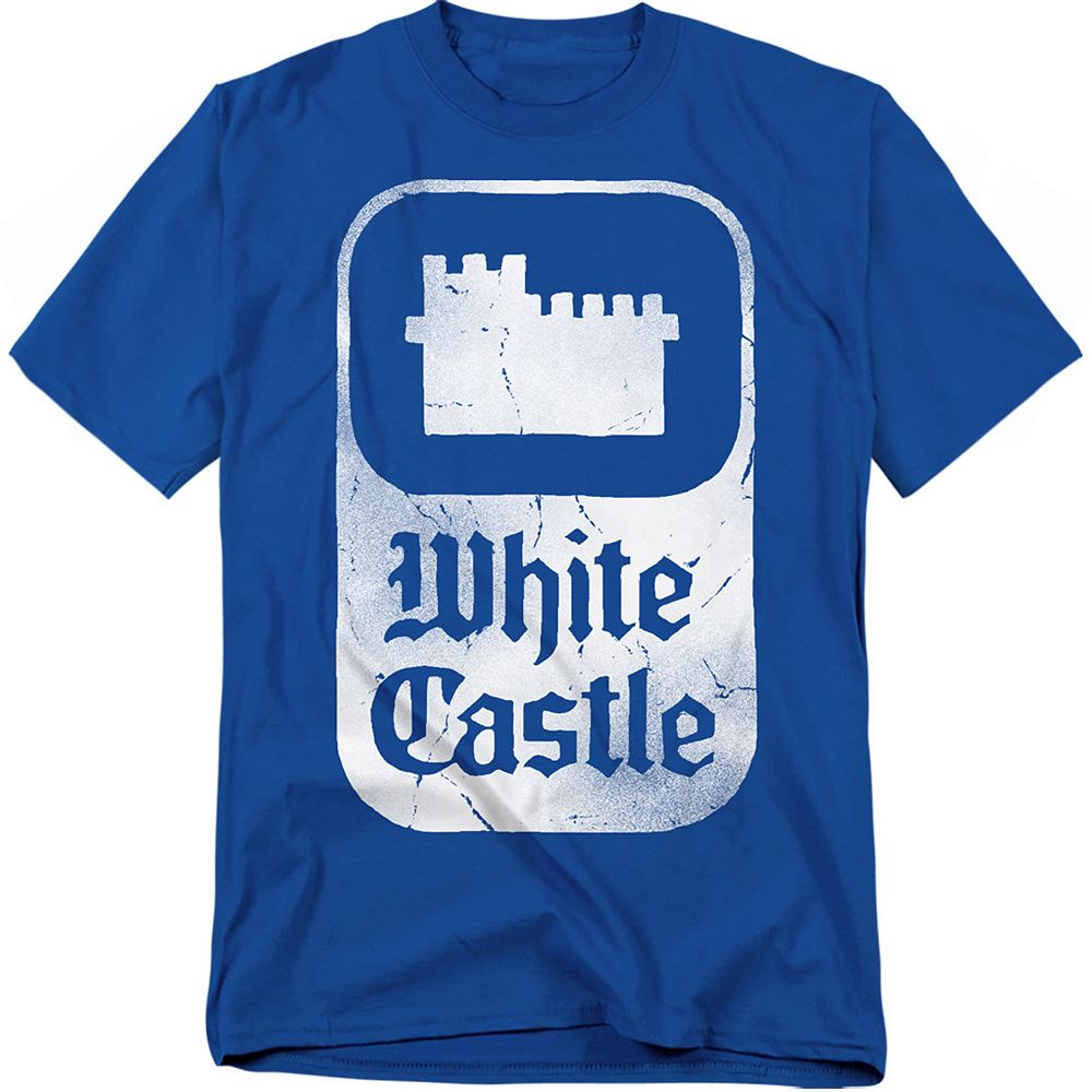 Big & Tall Original & Unrestored White Castle Classic Logo Graphic Tee