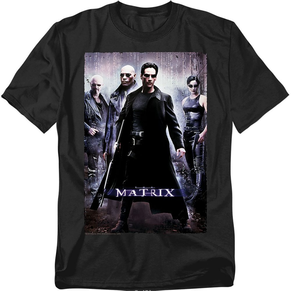 Big & Tall Original & Unrestored The Matrix Poster Graphic Tee