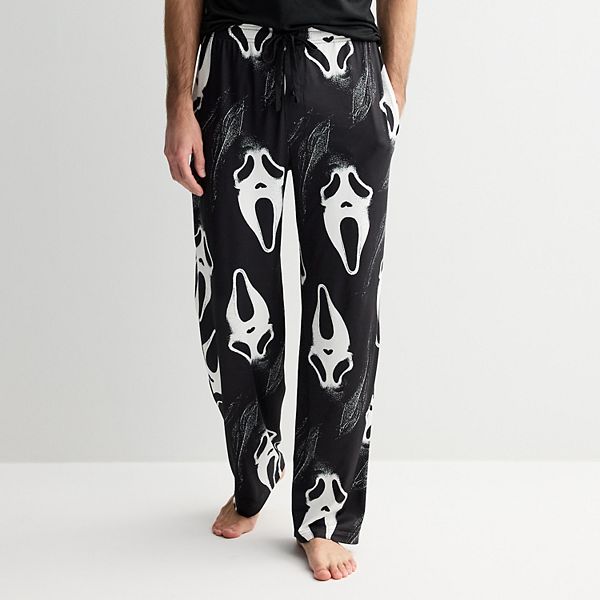 Men's Scream Ghostface Pajama Pants
