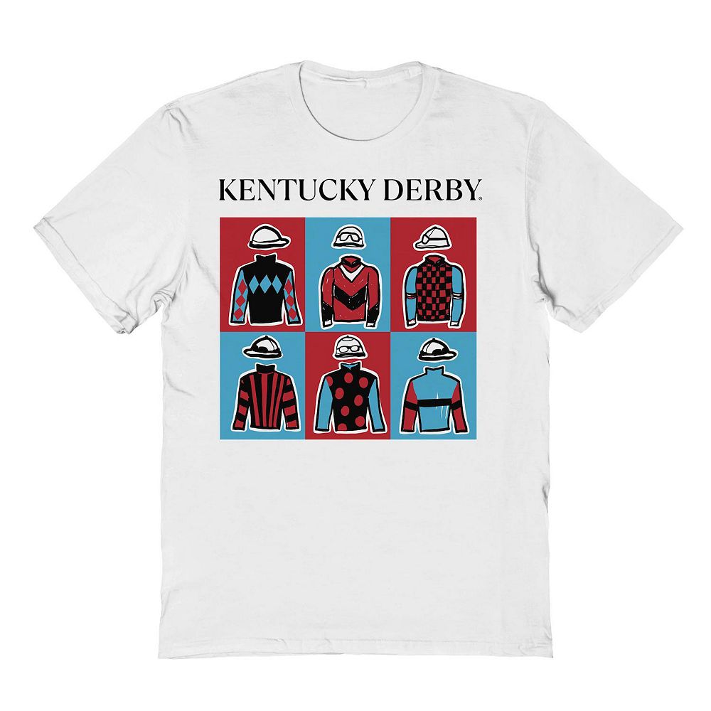 Men's Kentucky Derby Pop Art Rider Graphic T-Shirt
