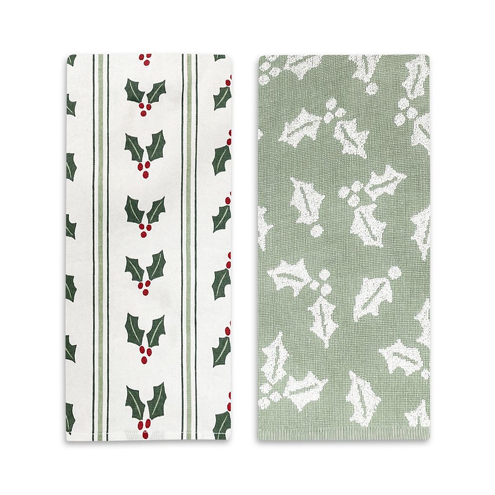 St. Nicholas Square® Holly Terry Loop Kitchen Towels 2-pk.