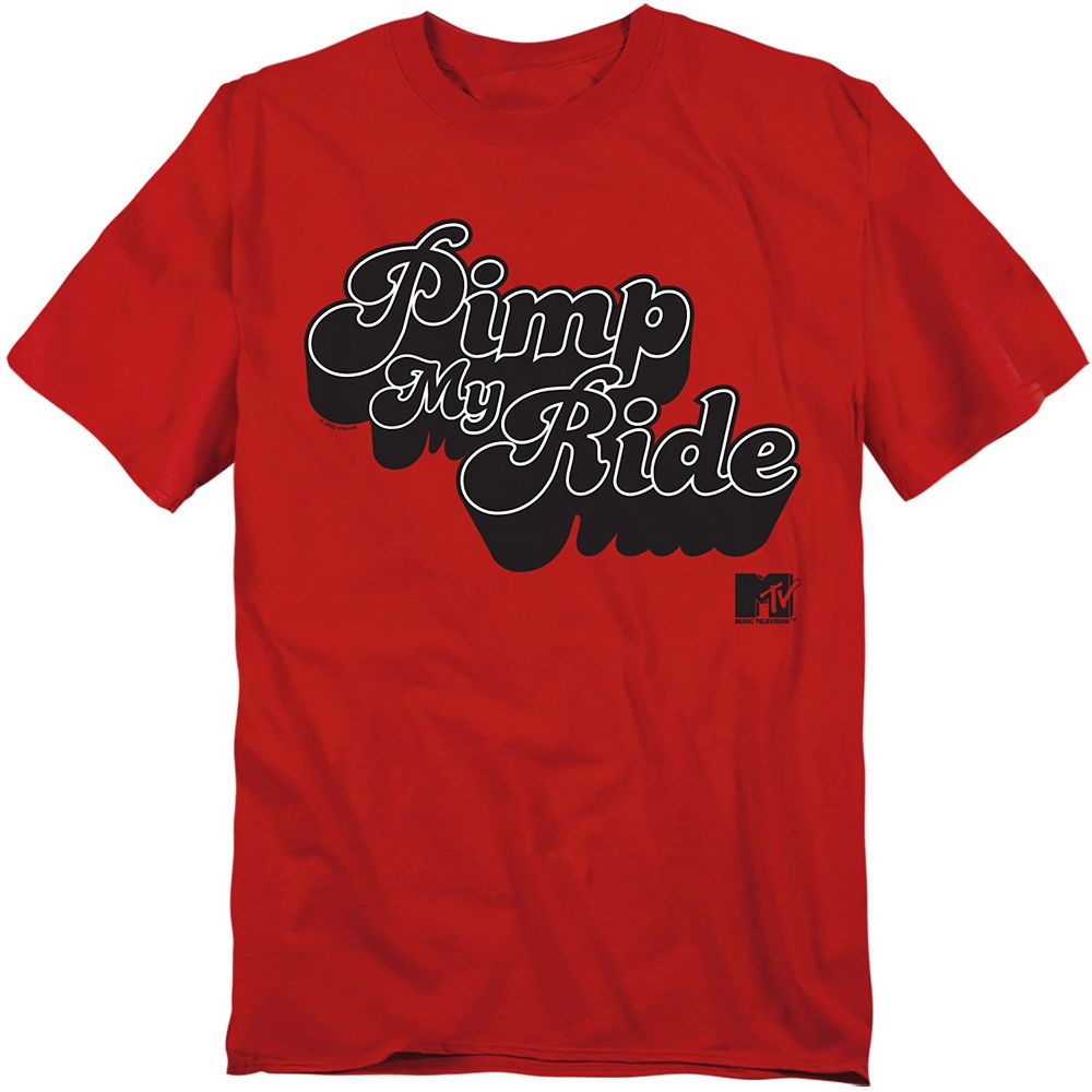 Big & Tall Original & Unrestored MTV Pimp My Ride Logo Graphic Tee