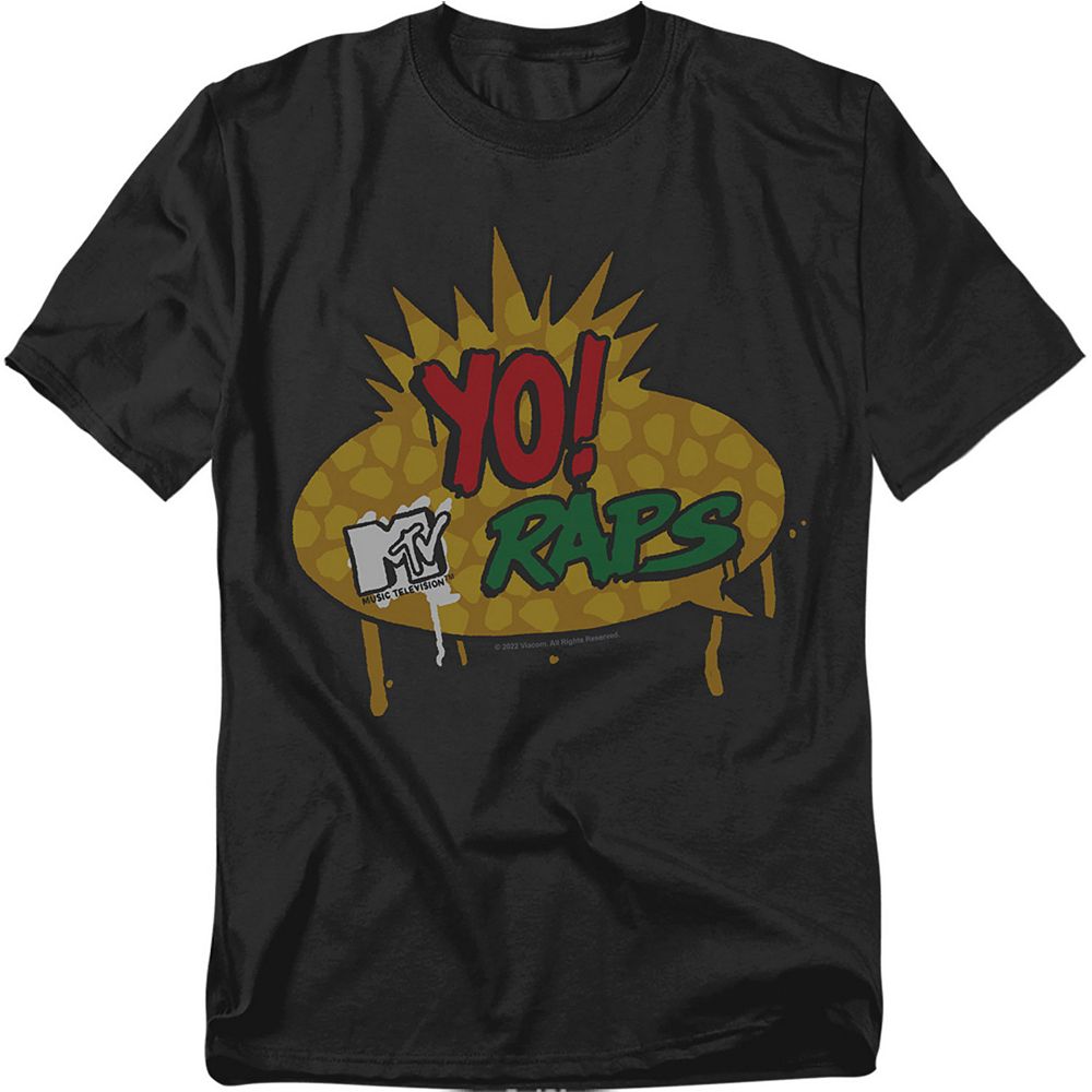Big & Tall Yo! MTV Raps Logo Graphic Tee