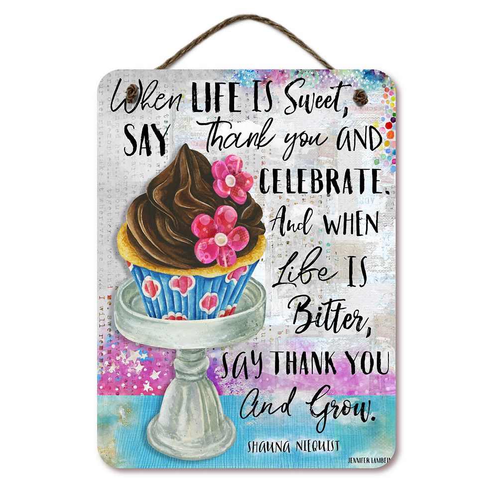 COURTSIDE MARKET Life Is Sweet Wall Decor