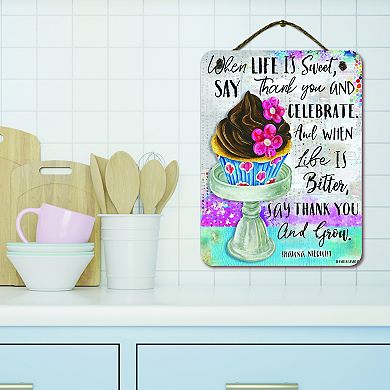 COURTSIDE MARKET Life Is Sweet Wall Decor