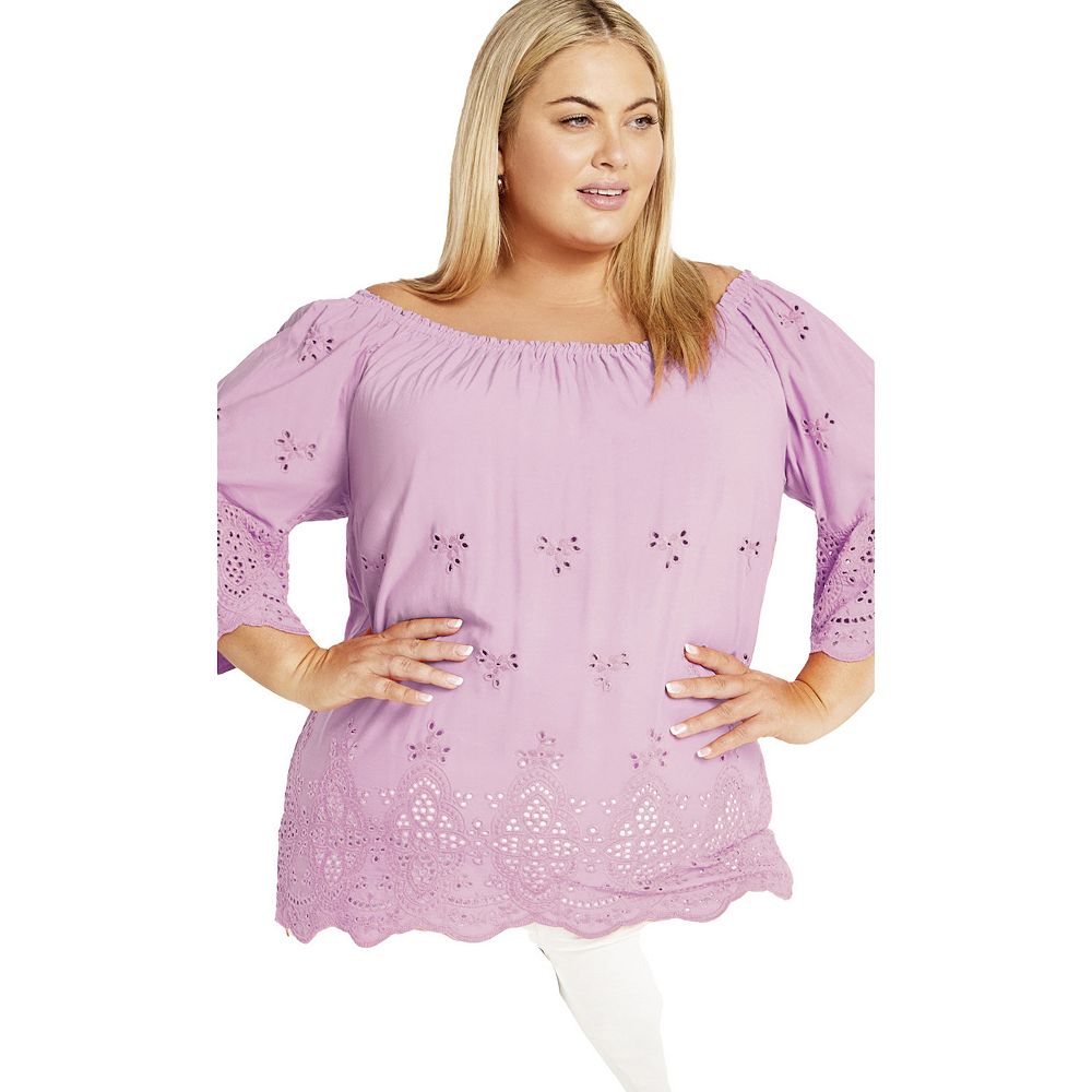 Avenue Women's Plus Size Bailey Top