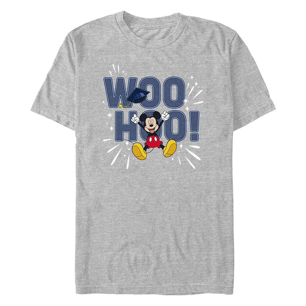 Disney's Mickey Mouse Woo Hoo For Graduation Big & Tall Graphic Tee