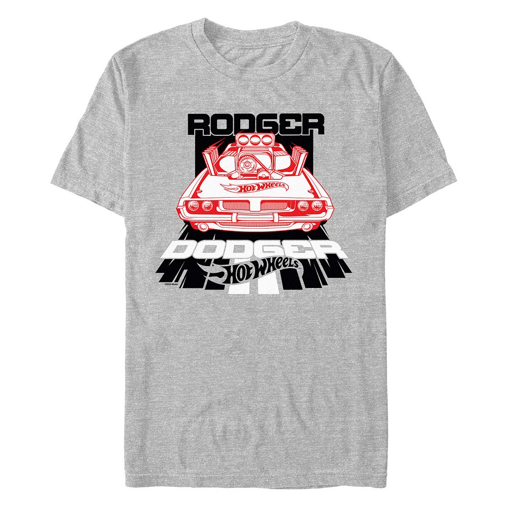 Big & Tall Hot Wheels Rodger Dodger Graphic Tee