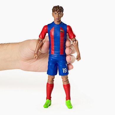 BanboToys SOCKERS FC Barcelona Lamine Yamal Collectible Soccer Action Figure 8"
