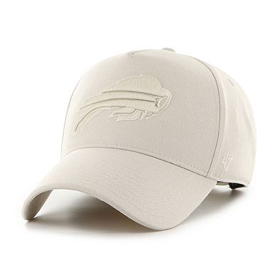 Men's '47 Cream Buffalo Bills Ballpark Offside Adjustable Hat