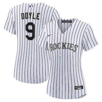 Women's Nike Brenton Doyle White Colorado Rockies Home Replica Jersey