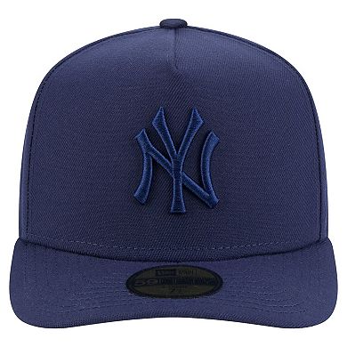 Men's New Era Navy New York Yankees Color Pack A-Frame 59FIFTY Fitted Hat