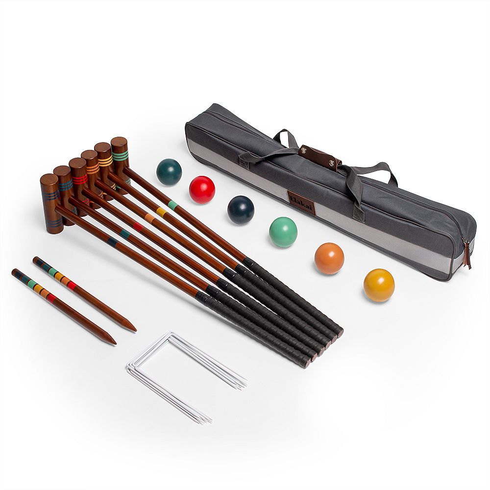 Rover 6 Player Croquet Set - Travel Size