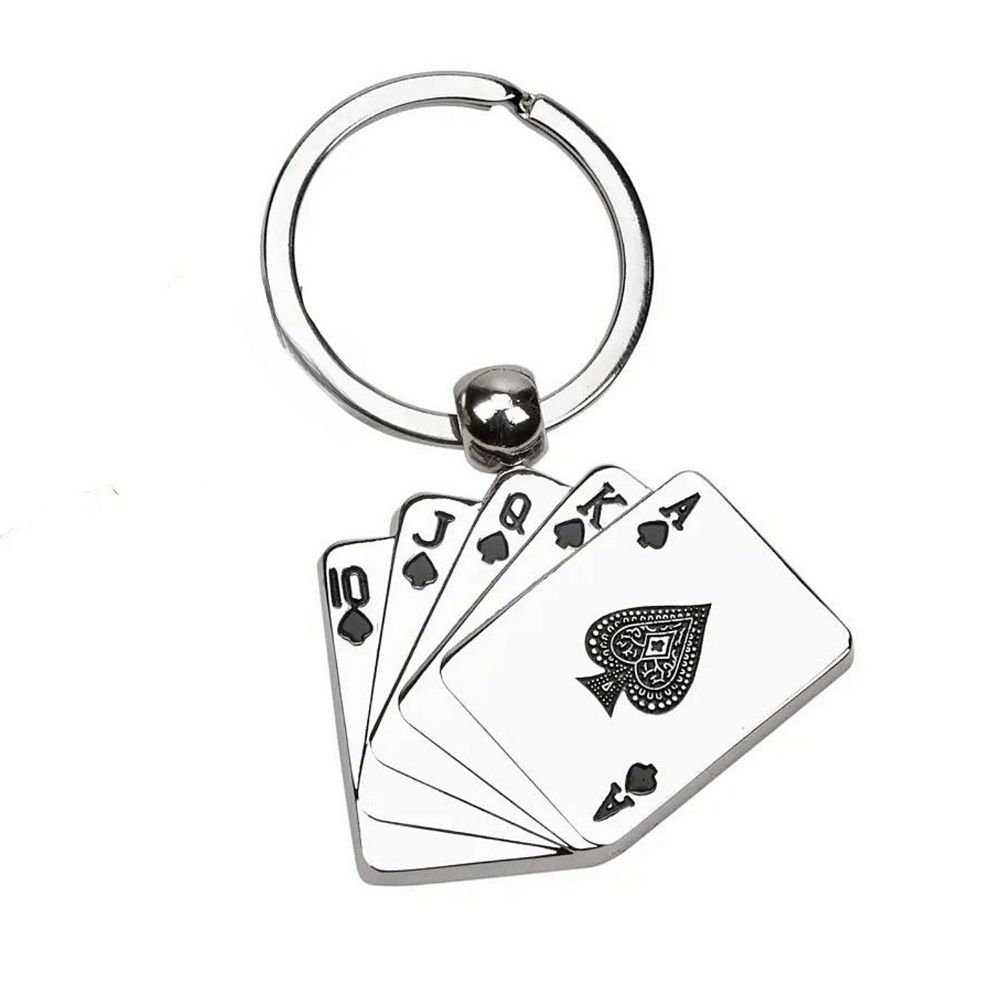 Playing Cards Keychain