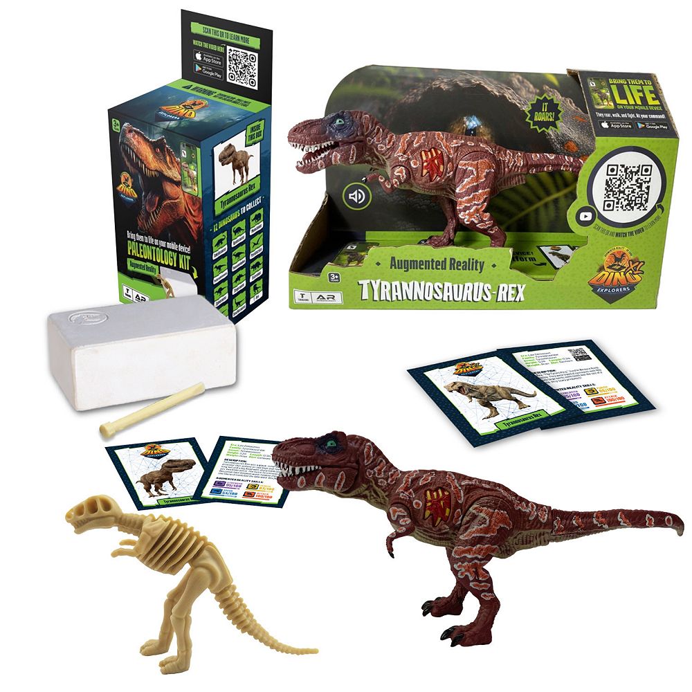 Idea Tank Dino Explorers AR T-Rex & Excavation Brick