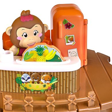 Idea Tank Timber Tots Tropical House Treehouse Playset