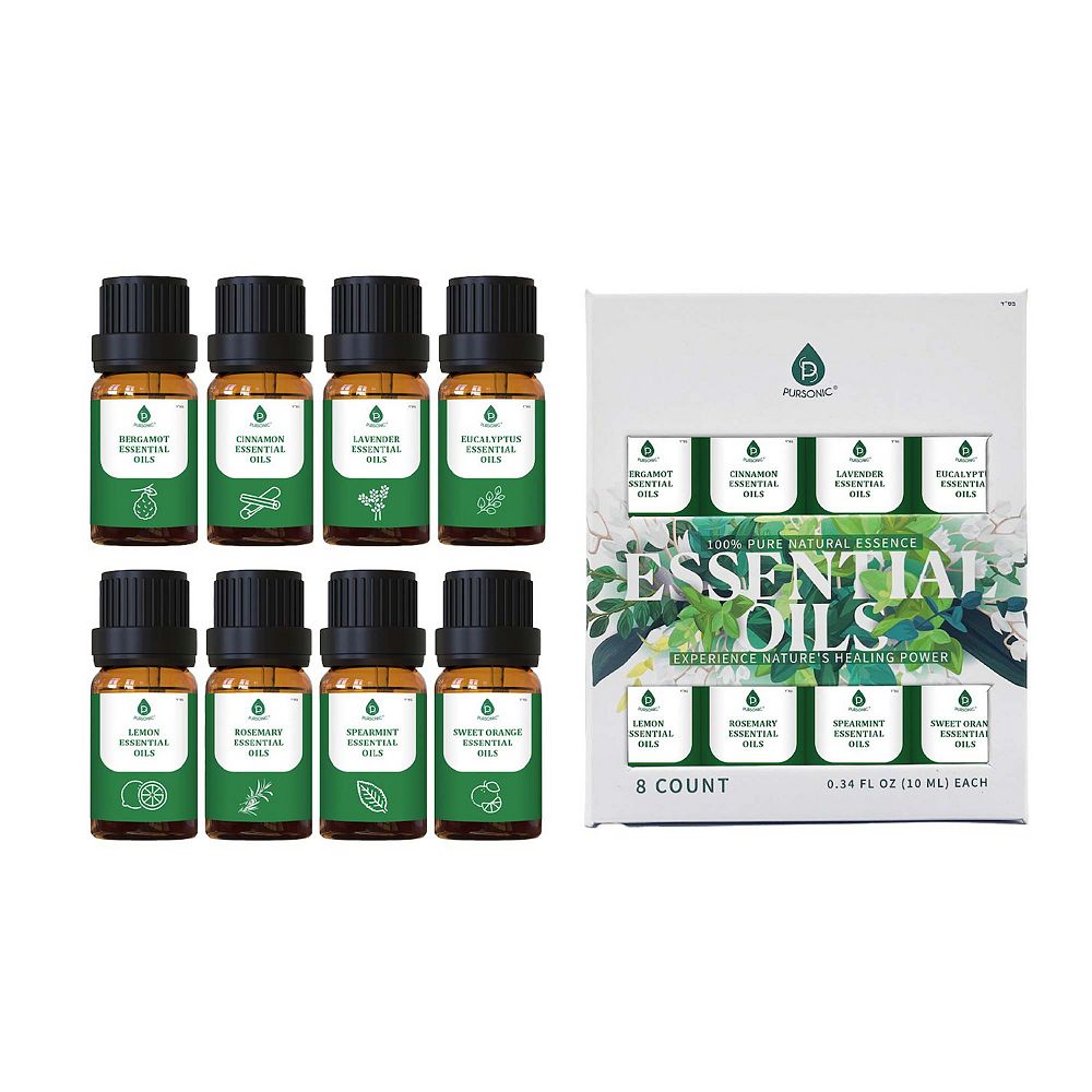 100% Pure Natural Essence Essential Oils Collection Aromatherapy at Its ...