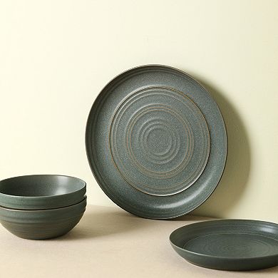 Stone Lain Elio 4-pc. Stoneware Dinner Plate Set