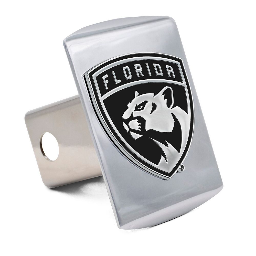 WinCraft Florida Panthers Premium Metal Chrome Hitch Cover