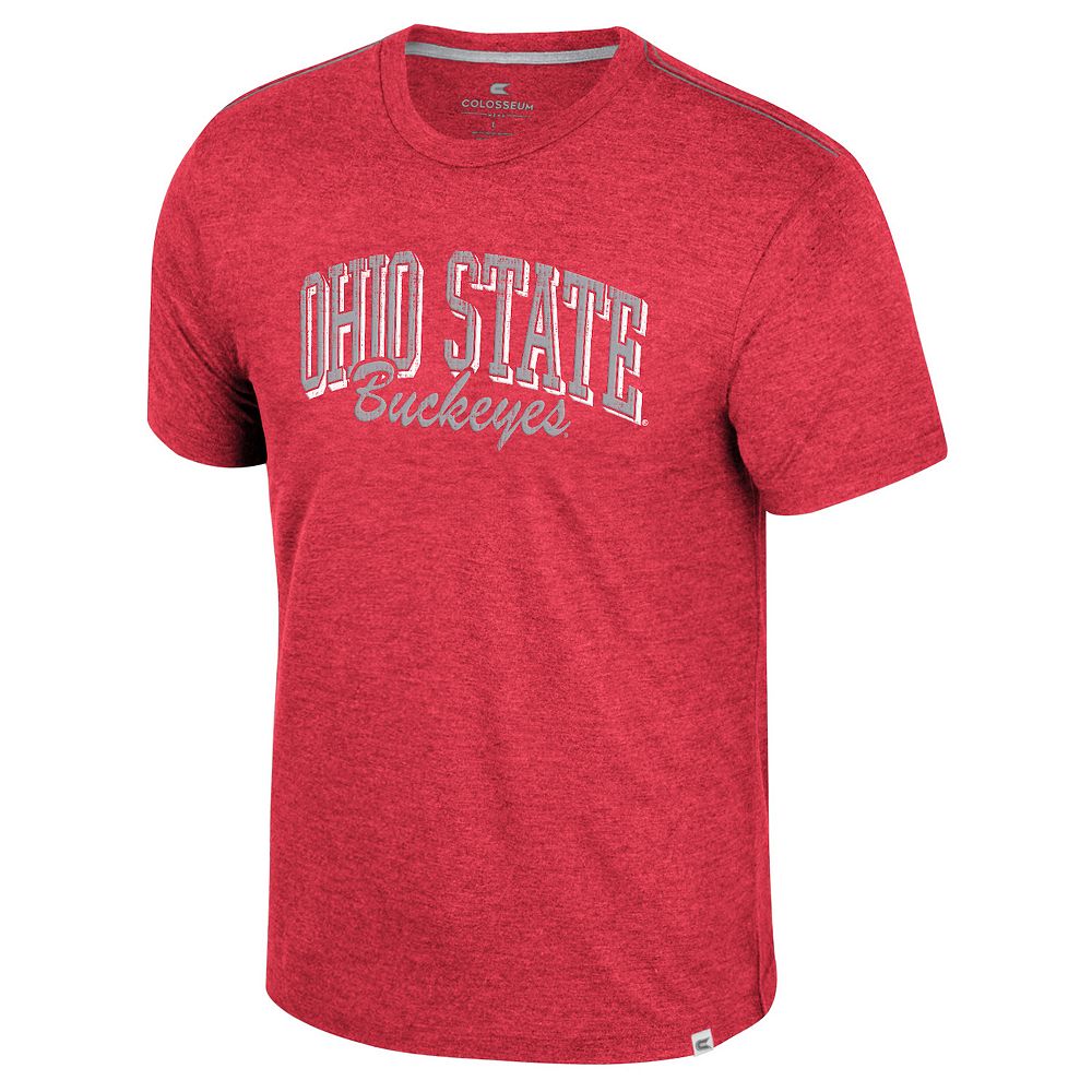 Men's Ohio State Buckeyes Distressed Graphic Tee