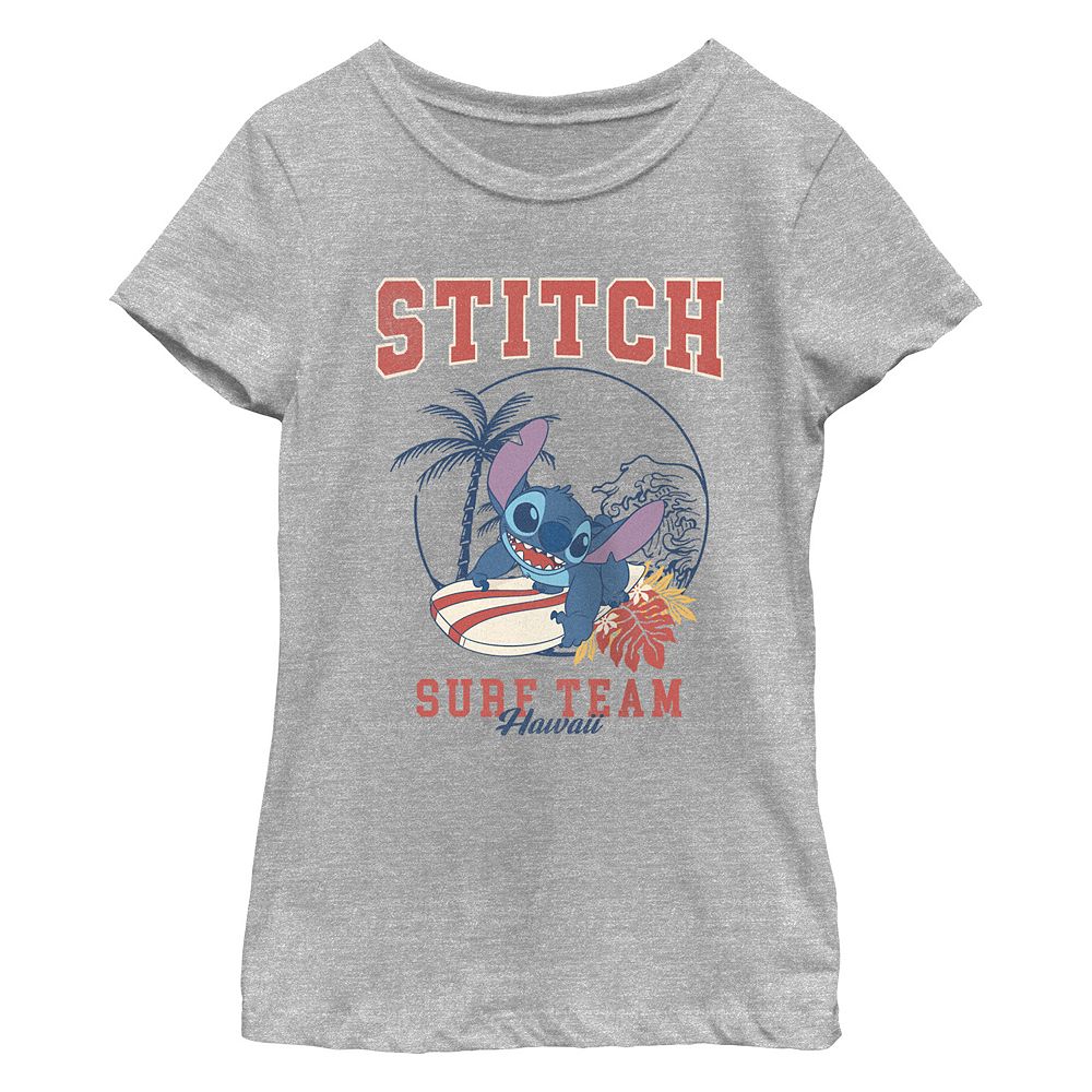 Disney's Lilo & Stitch Hawaii Surf Team Girls 7-16 Graphic Tee