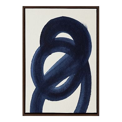 Sylvie Japandi 18 Framed Canvas by Rocket Jack