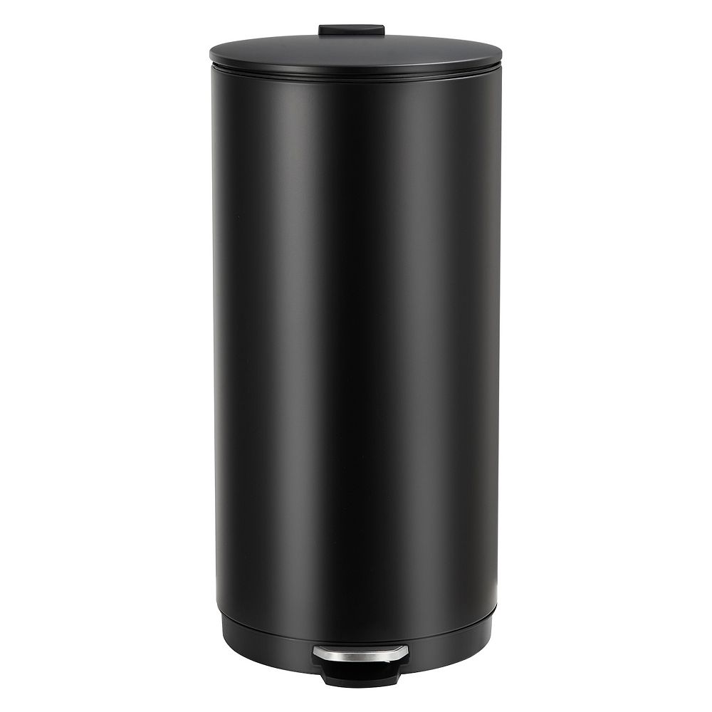 30L/8 Gallon Round Trash Can, with Removable Inner Bucket for Bathroom