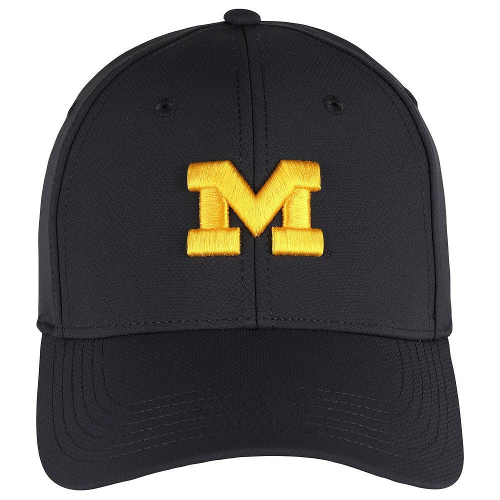 Men's Ahead Graphite Michigan Wolverines Stratus AeroSphere Adjustable Hat