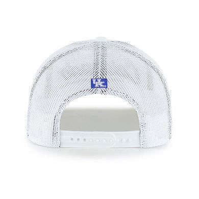 Men's '47 White Kentucky Wildcats Garner Rope Trucker Adjustable Hat