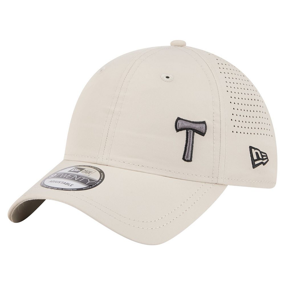 Men's New Era Tan Portland Timbers Active 9TWENTY Adjustable Hat