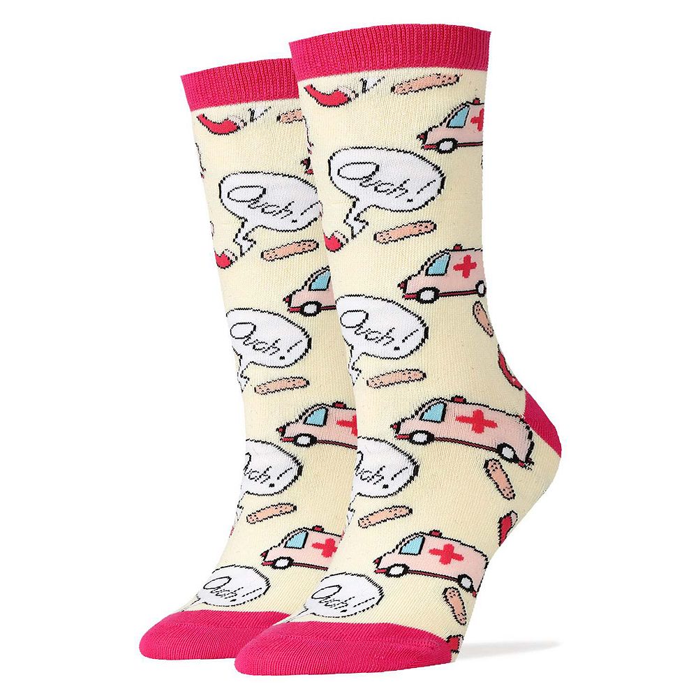 Ouch Women's Crew Socks