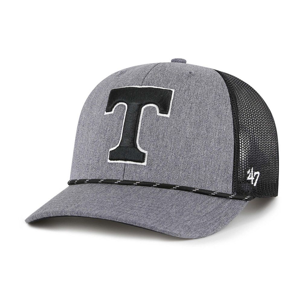 Men's '47 Gray Tennessee Volunteers Carbon Rope Adjustable Hat