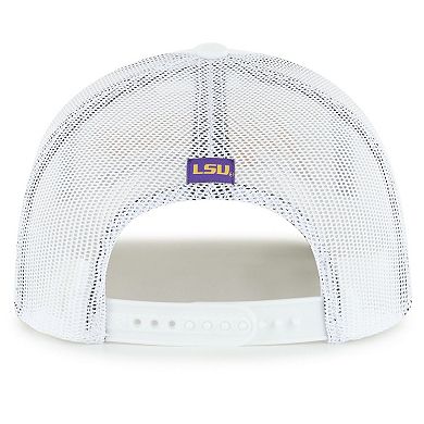 Men's '47 White LSU Tigers Garner Rope Trucker Adjustable Hat