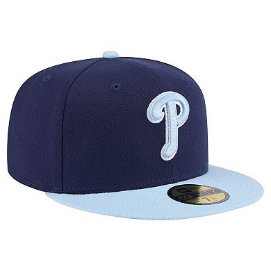 Men's New Era Navy/Light Blue Philadelphia Phillies Color Pack 2-Tone ...