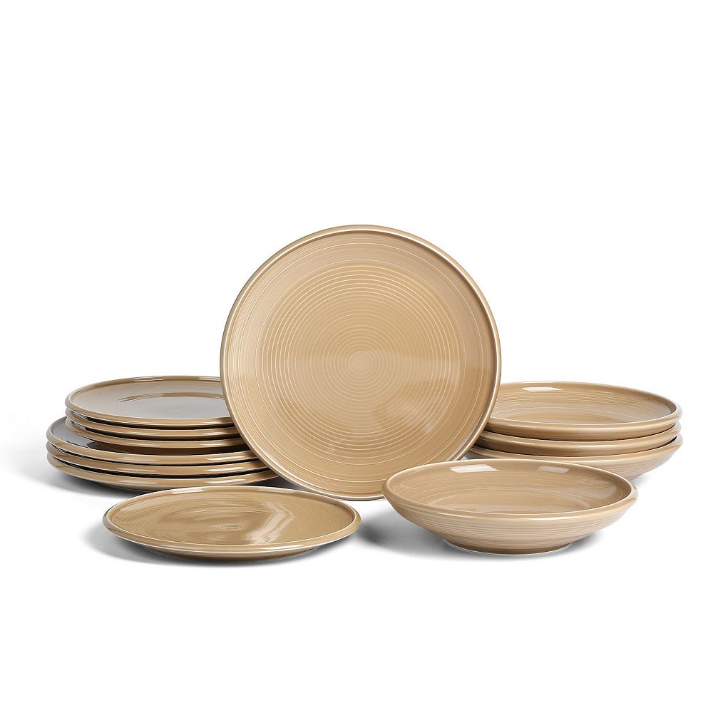 Earth & Clay Harmony Stoneware 12-pc. Dinnerware Set